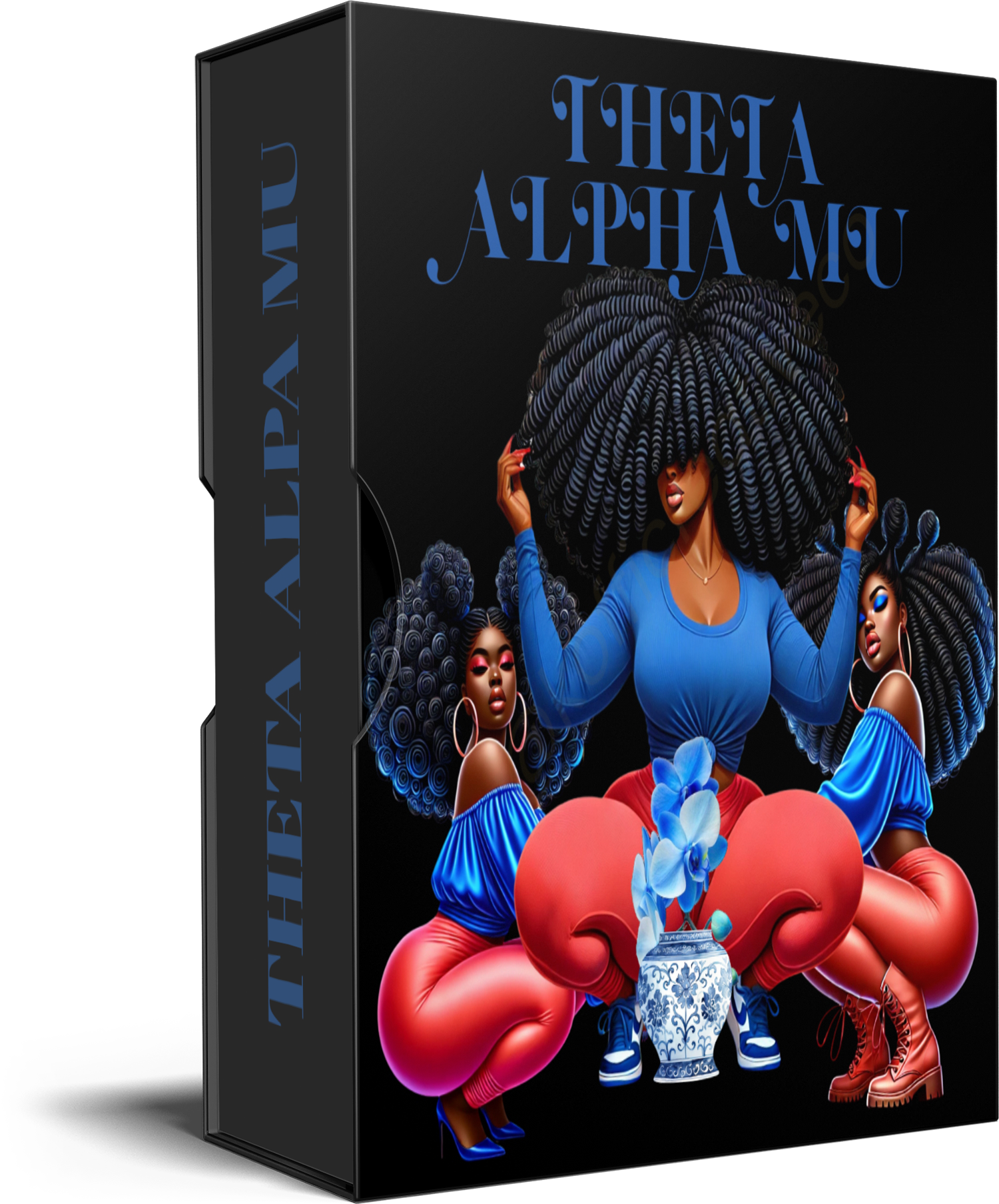 Theta Alpha Mu Sorority Woman PNG Mini Bundle – Koffi Digital Vault